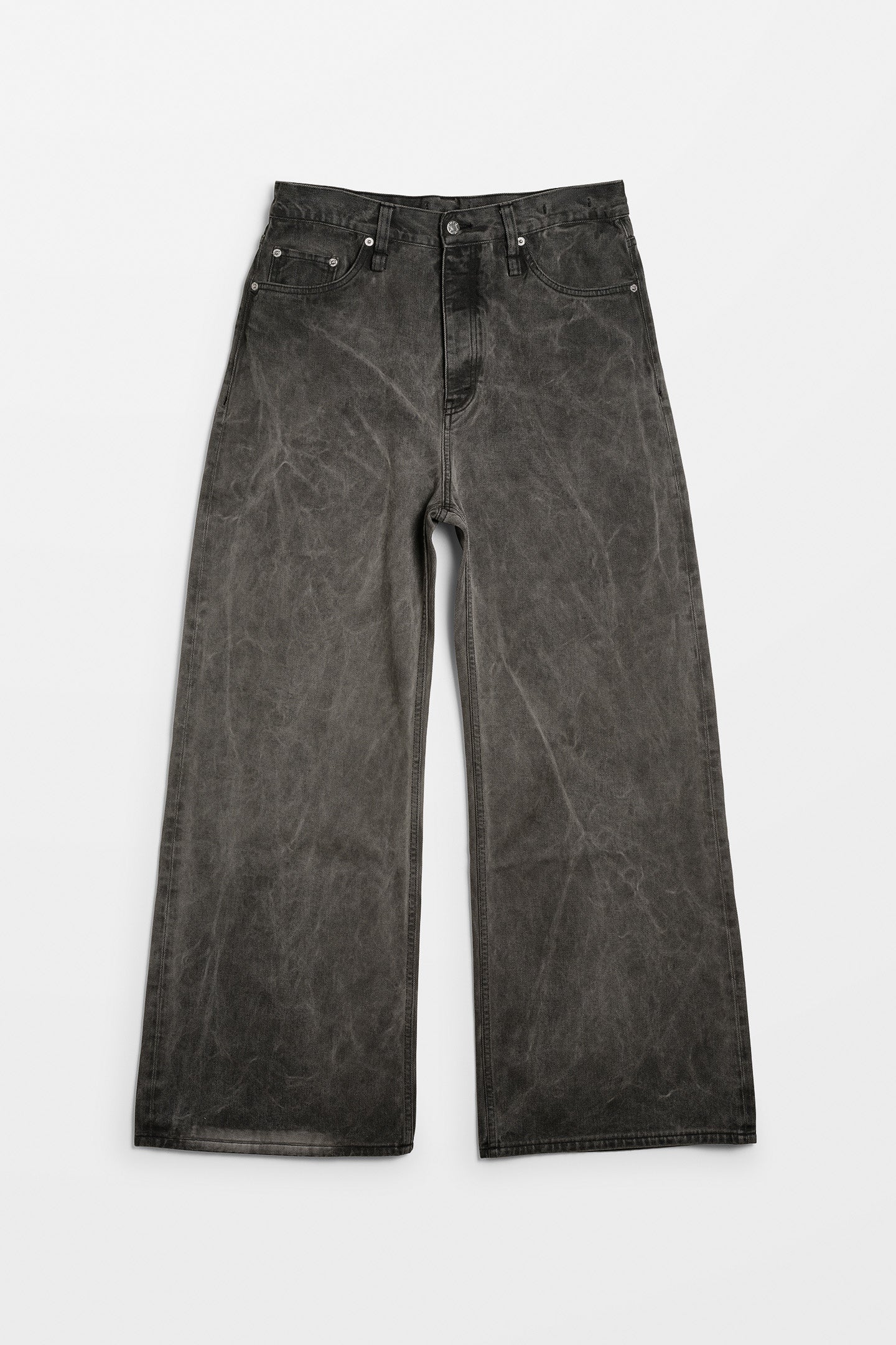 Wide-Leg Jeans in Cold Black – HOPE STHLM